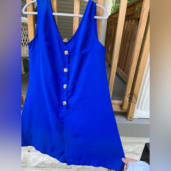 Pants & Jumpsuits | Royal Blue Romper | Poshmark